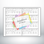 CNA/PCT Report Sheet – Simplified by Print