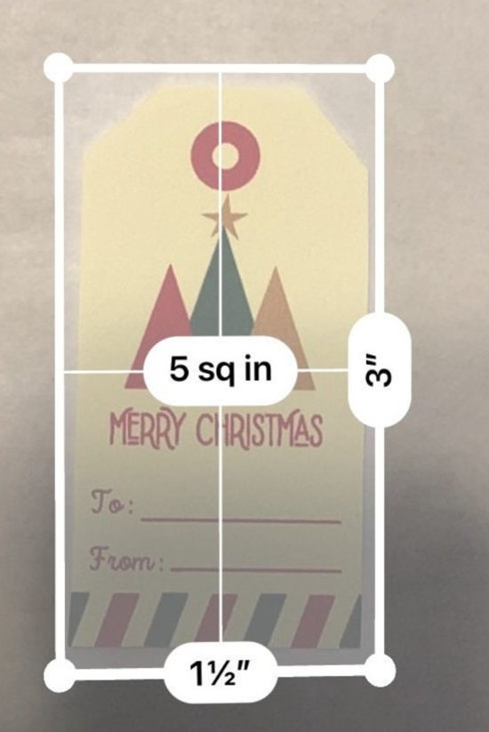 Printable Christmas Gift Tags Red and Green – Simplified by Print