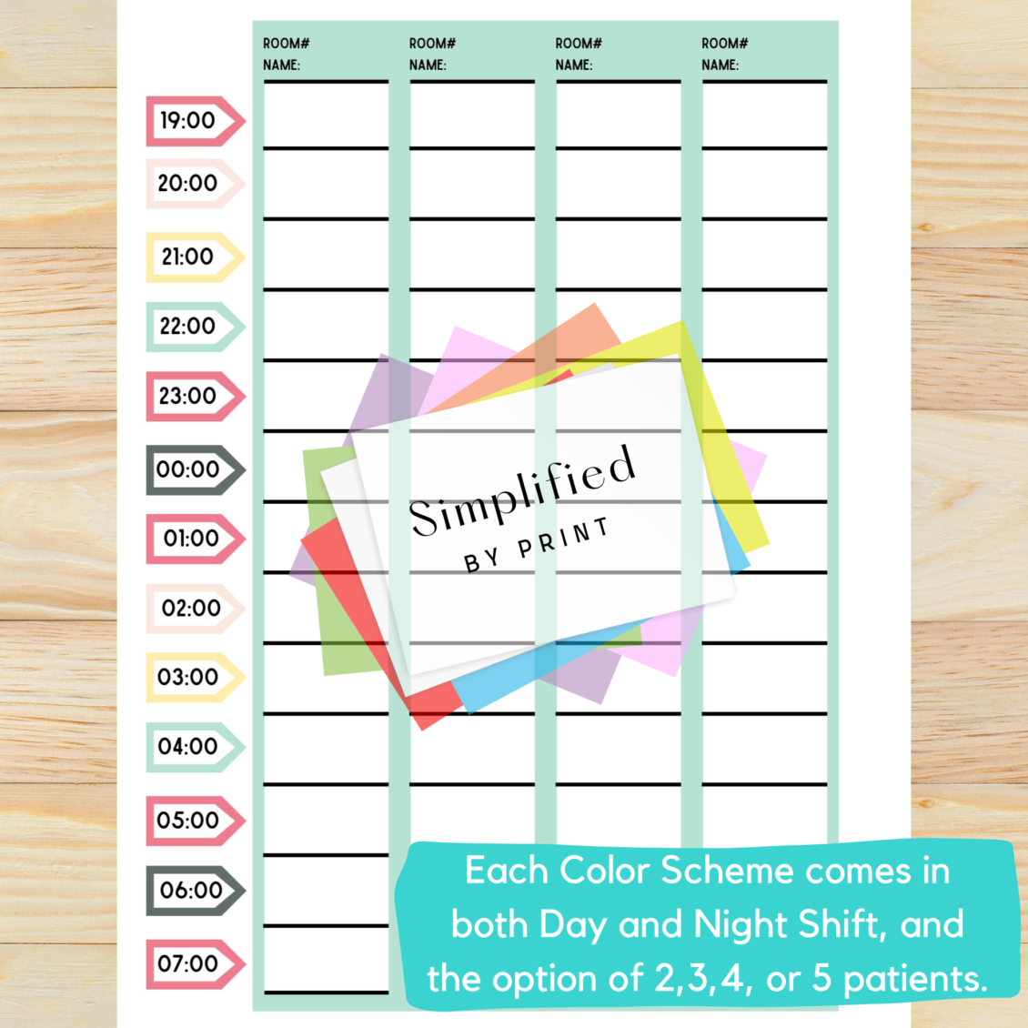 Nurse Shift Organization, Nurse Task Organizer, Nurse Day Planner ...