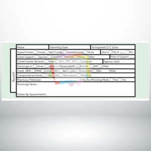 3 Patient Nurse Discharge Planner Printable – Simplified by Print