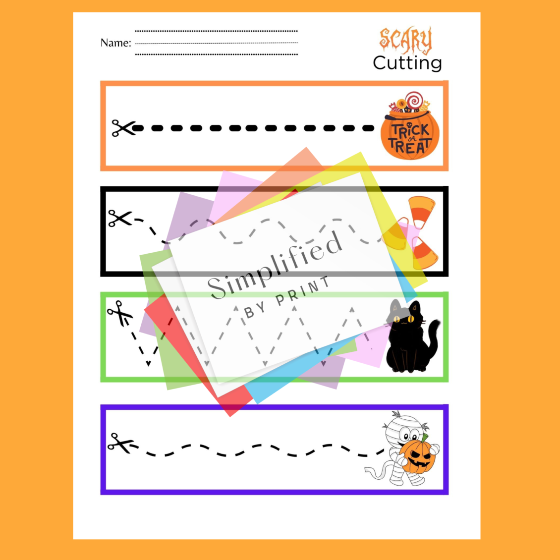 Halloween Activity Packet Perfect for Preschool and Homeschool ...