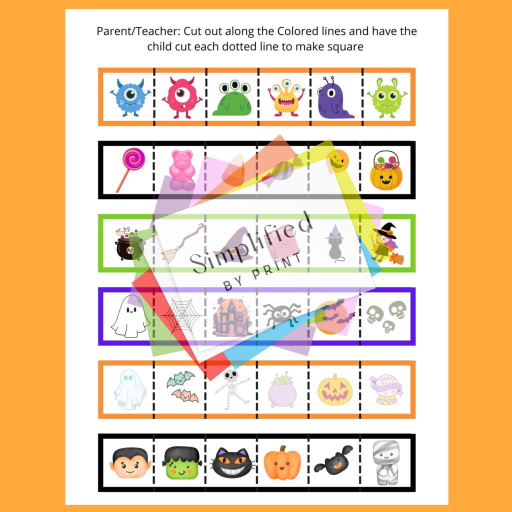 Halloween Activity Packet Perfect for Preschool and Homeschool ...